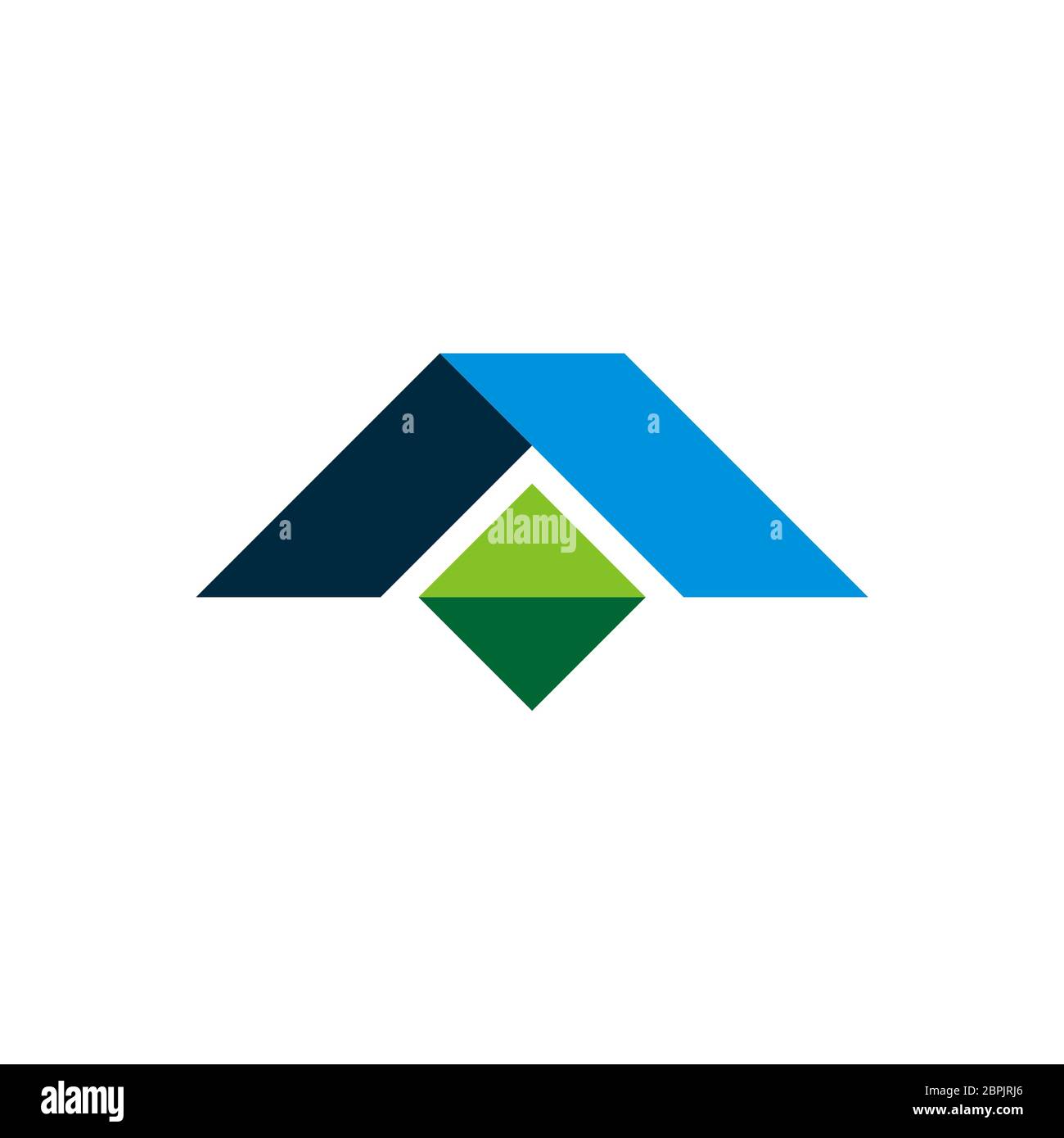 Diamond and Roof Logo Template Illustration Design. Vector EPS 10 Stock ...