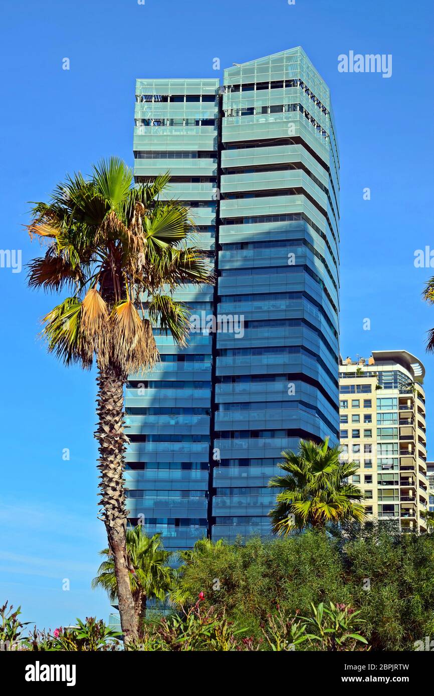 Modern buildings in Barcelona Catalonia Spain Stock Photo - Alamy
