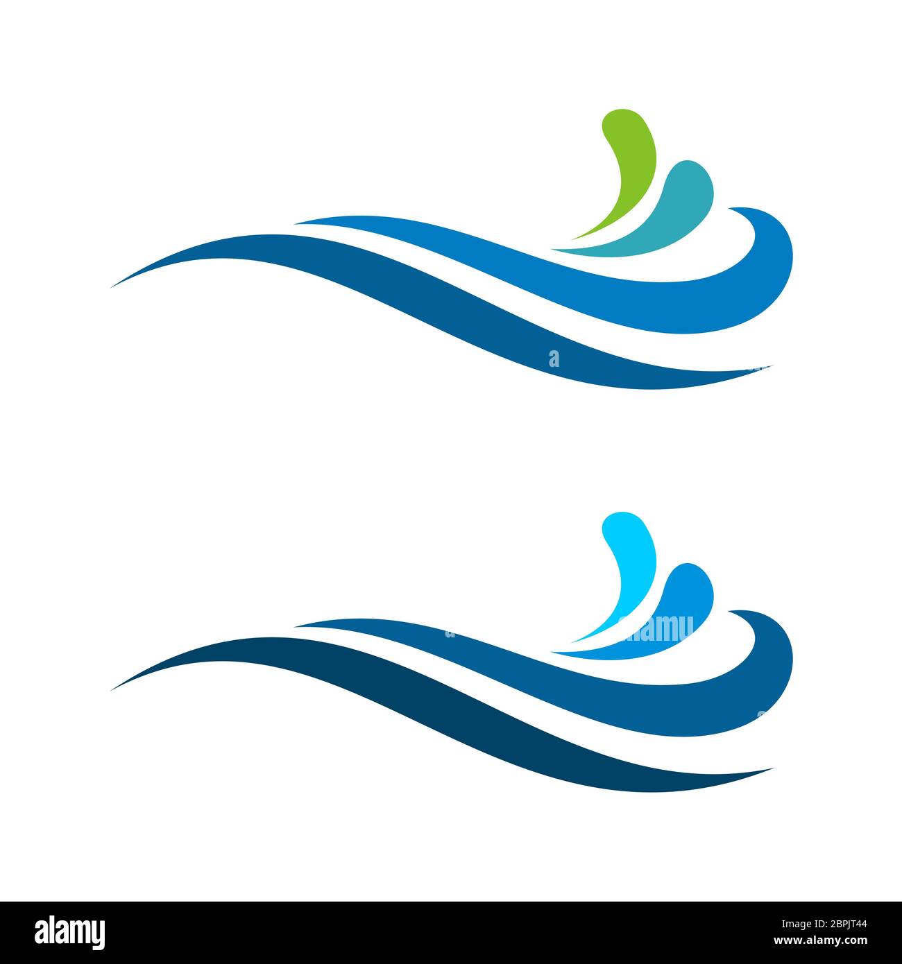 Wave Swoosh Logo Template Illustration Design. Vector EPS 10 Stock ...