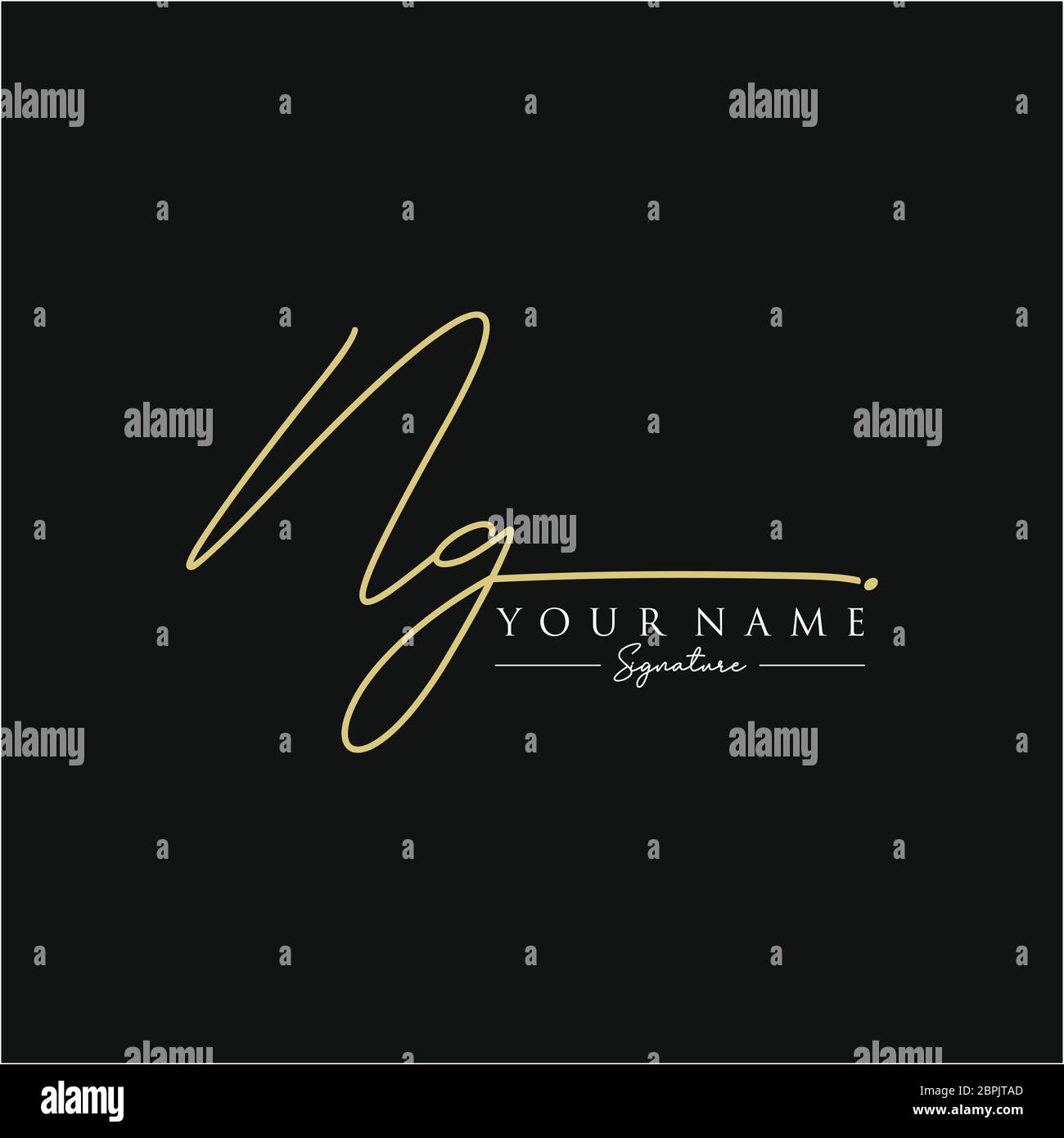 Ng signature hi-res stock photography and images - Alamy