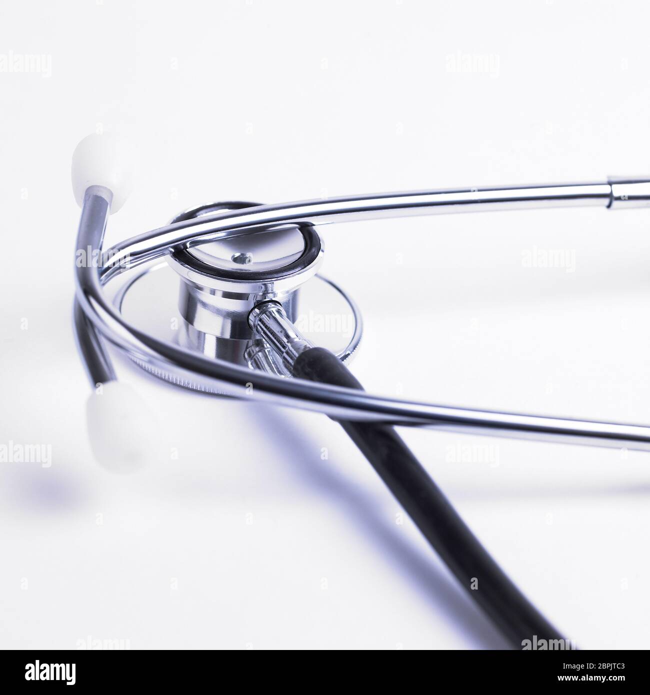 Medical Stethoscope closeup Stock Photo - Alamy