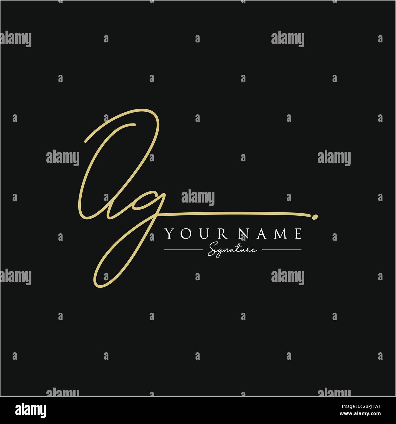 Og logo vector vectors hi-res stock photography and images - Alamy