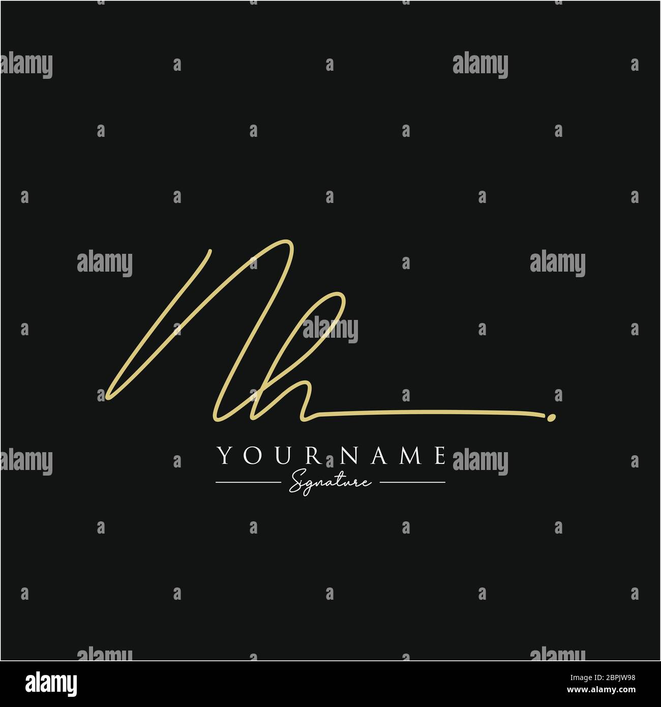 Nh signature hi-res stock photography and images - Alamy