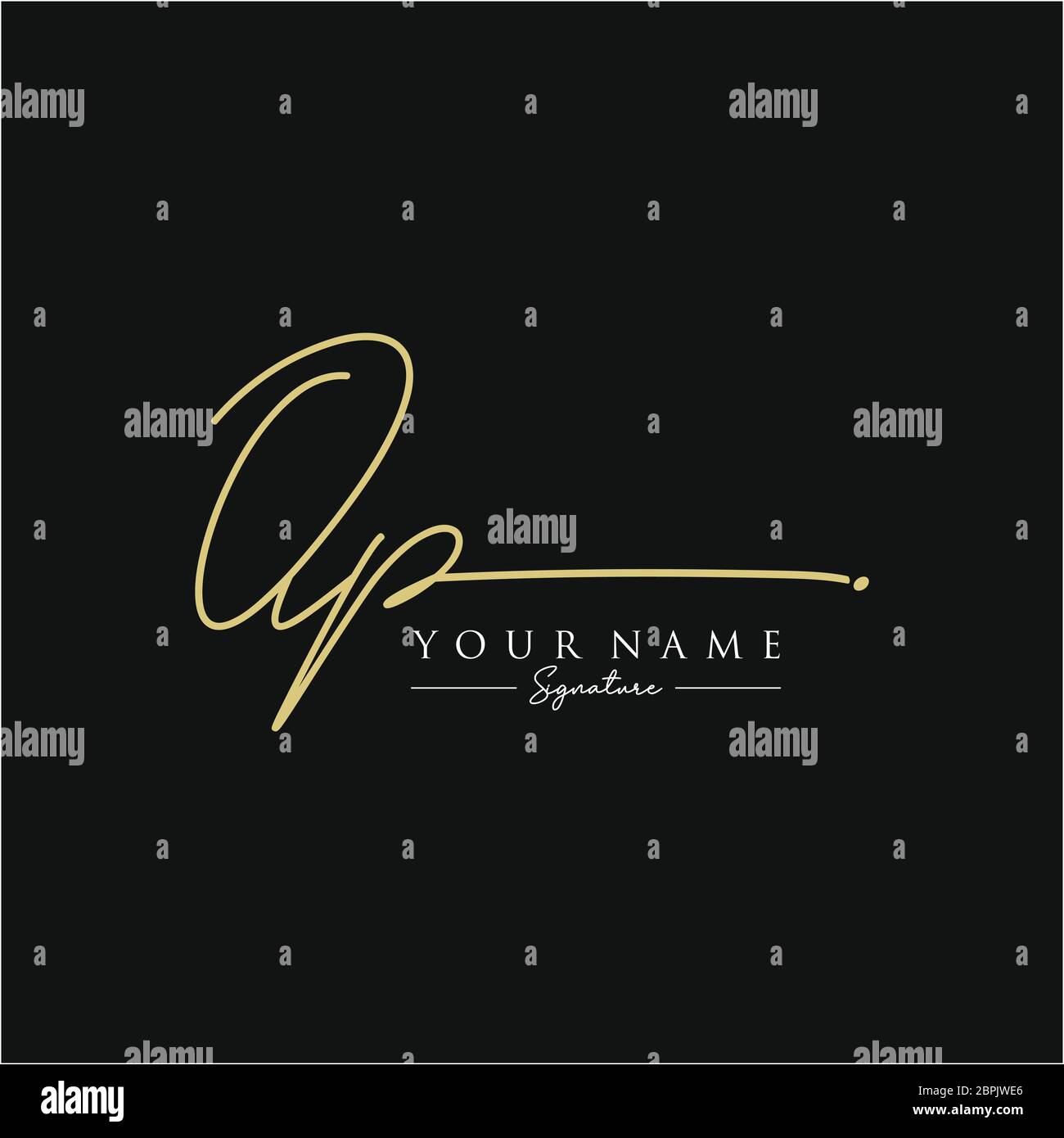 Op initial logo hi-res stock photography and images - Alamy