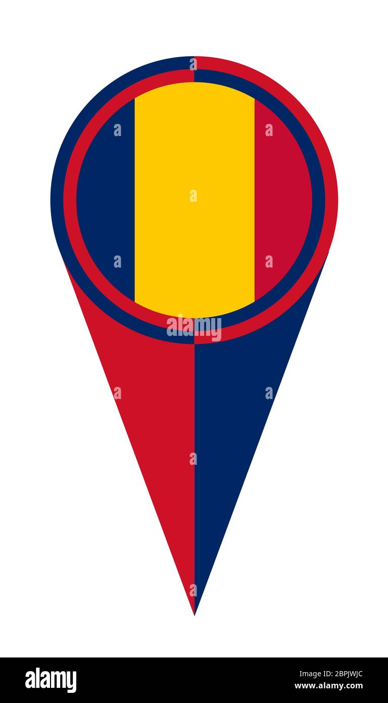 Chad pin hi-res stock photography and images - Alamy