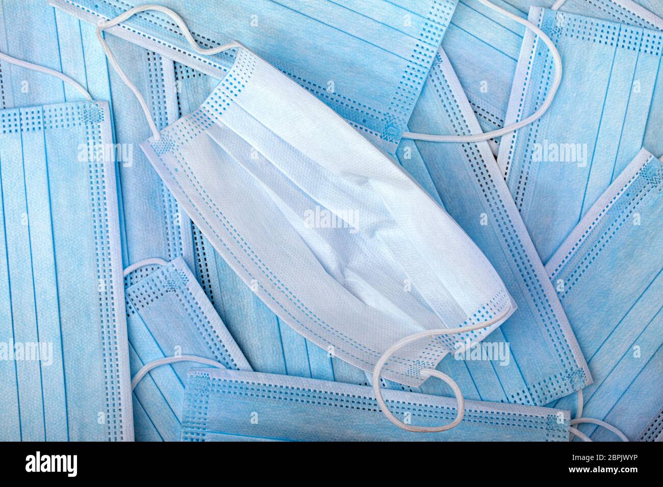 Two medical disposable masks hi-res stock photography and images - Alamy