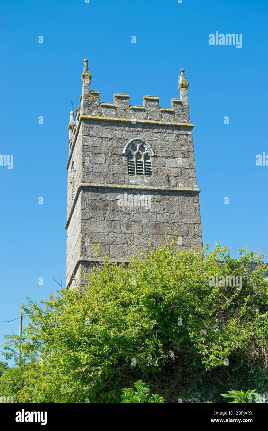 St Senara's Church, Zennor, Cornwall UK Stock Photo - Alamy