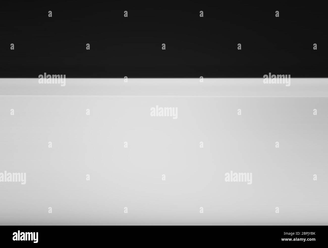 Abstract empty black and white spaces background Stock Photo - Alamy