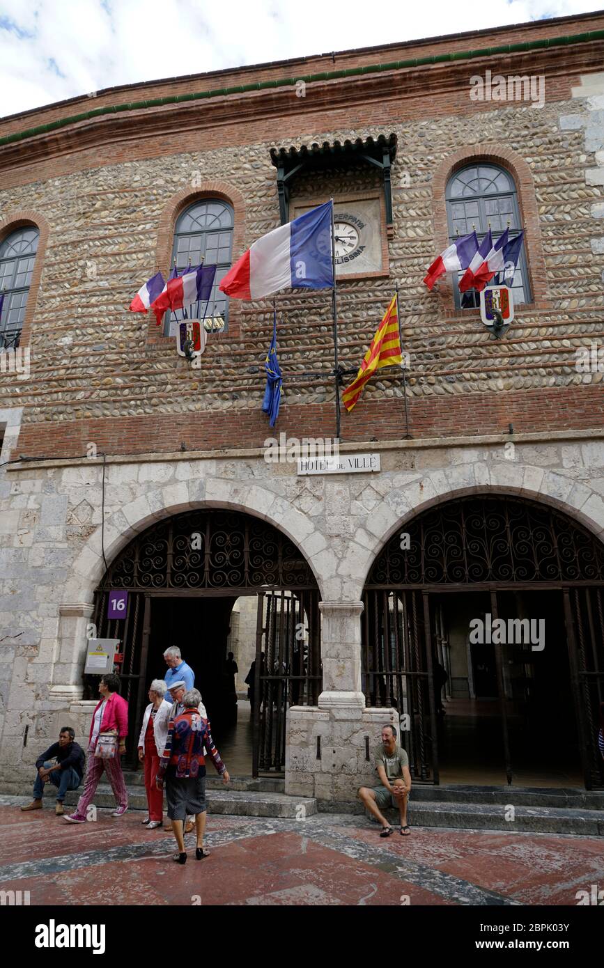 Mairie de Perpignan City Hall of Perpignan.Perpignan.Pyrenees ...