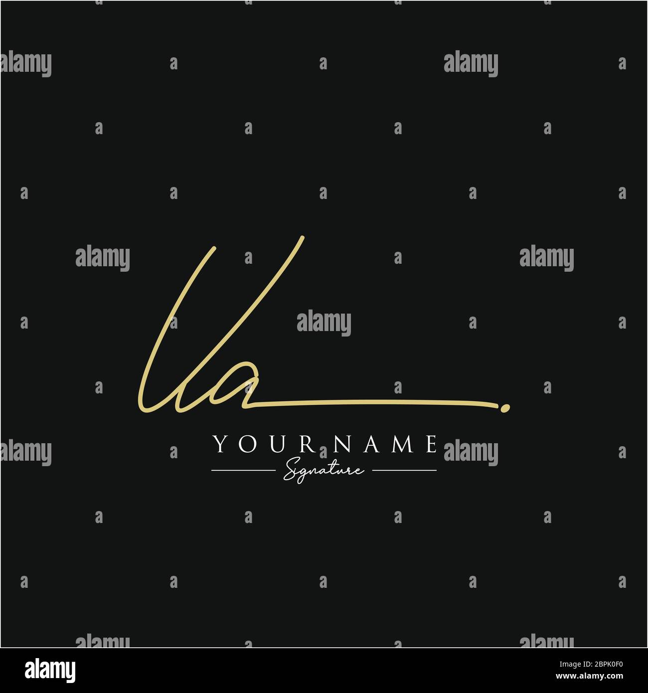 Va logo design hi-res stock photography and images - Alamy