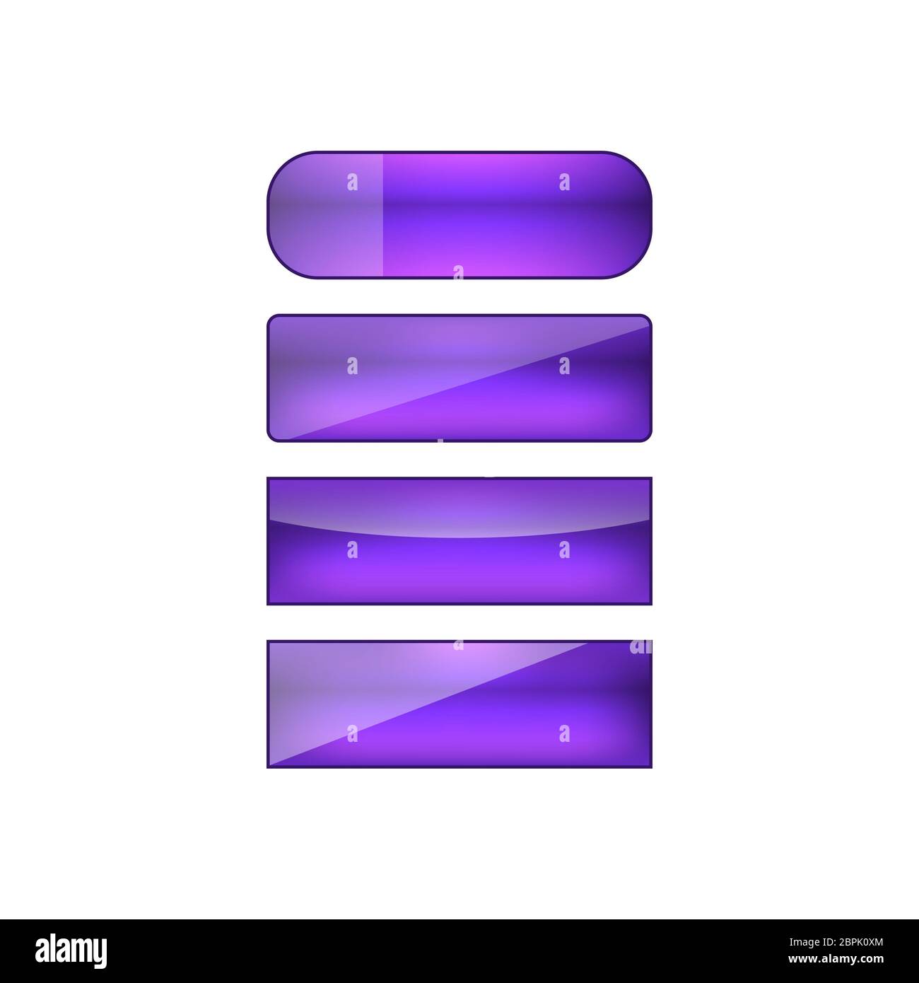 web buttons set Stock Photo - Alamy