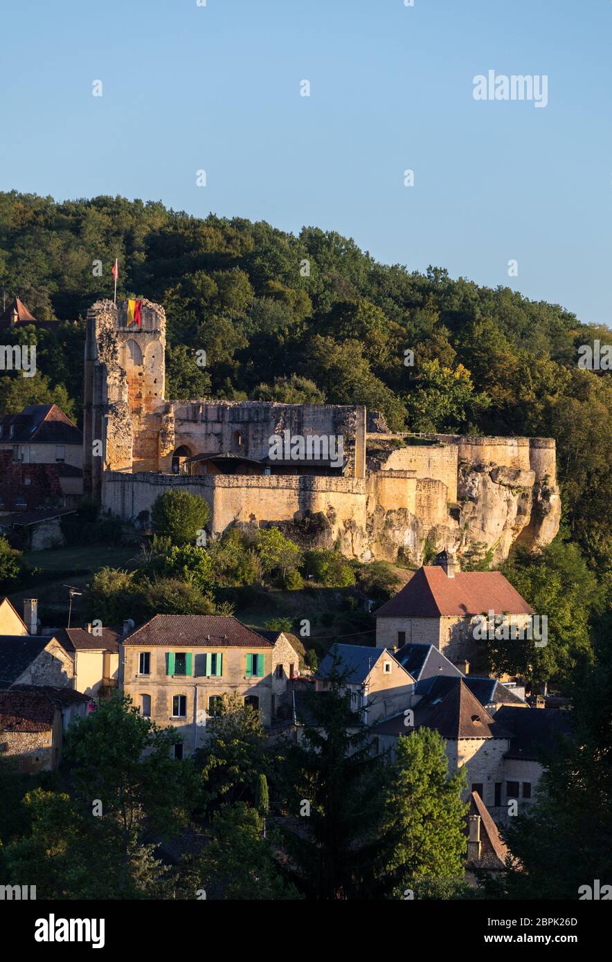 The Village of Carlux in Dordogne valley, Aquitaine, France Stock Photo ...