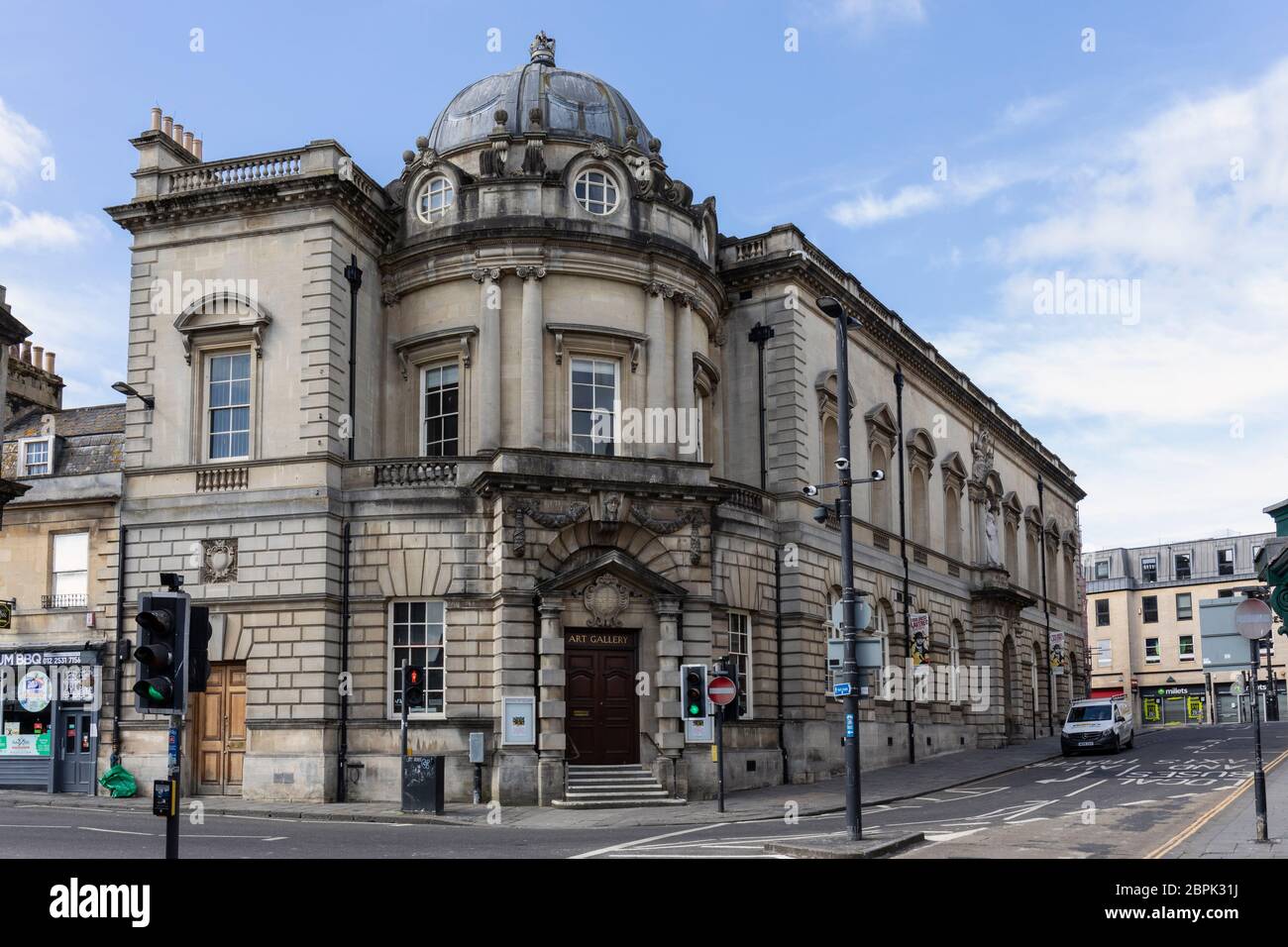 Victoria Art Gallery in the City of Bath a UNESCO World Heritage Site ...