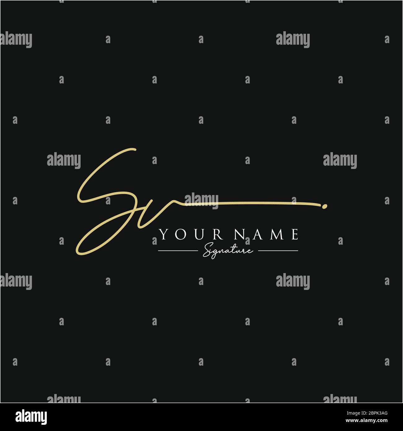 Letter sv logo hi-res stock photography and images - Alamy