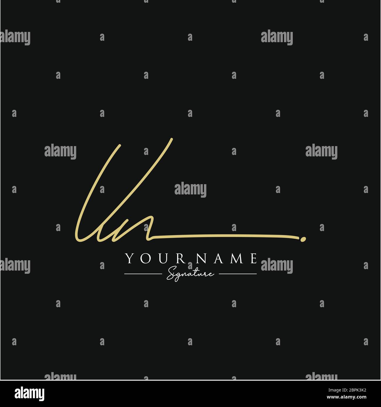 Vn signature hi-res stock photography and images - Alamy