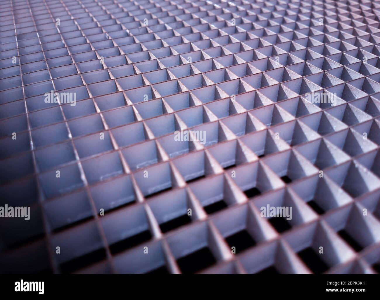 Diagonal ventilation cells texture background Stock Photo - Alamy