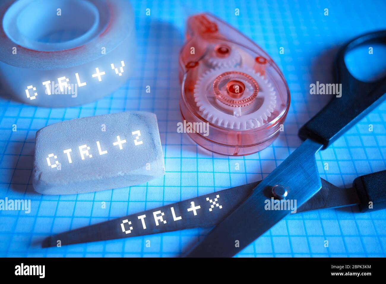 Countryside Russian analog office workflow background Stock Photo - Alamy