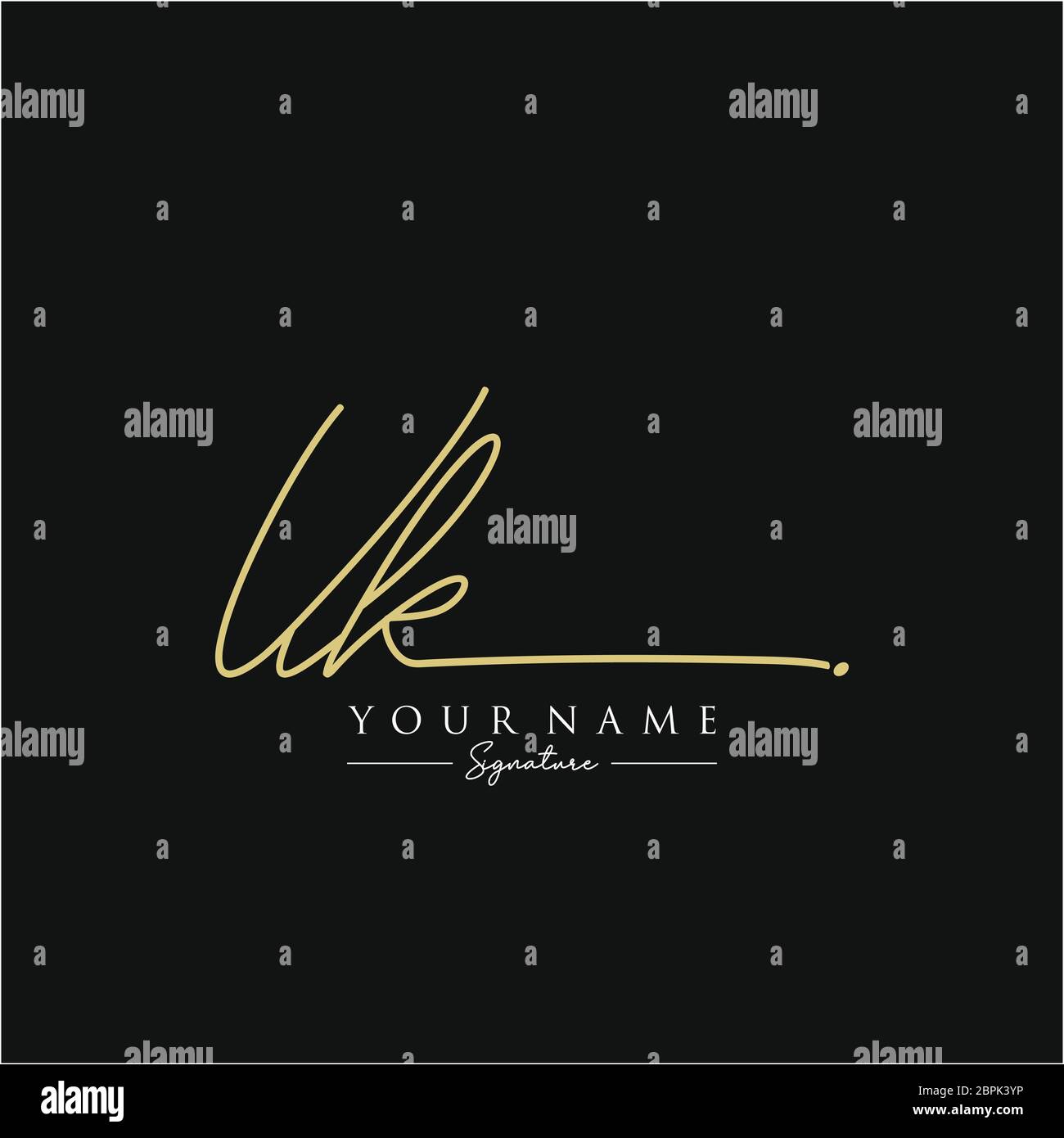 Vk logo design hi-res stock photography and images - Alamy