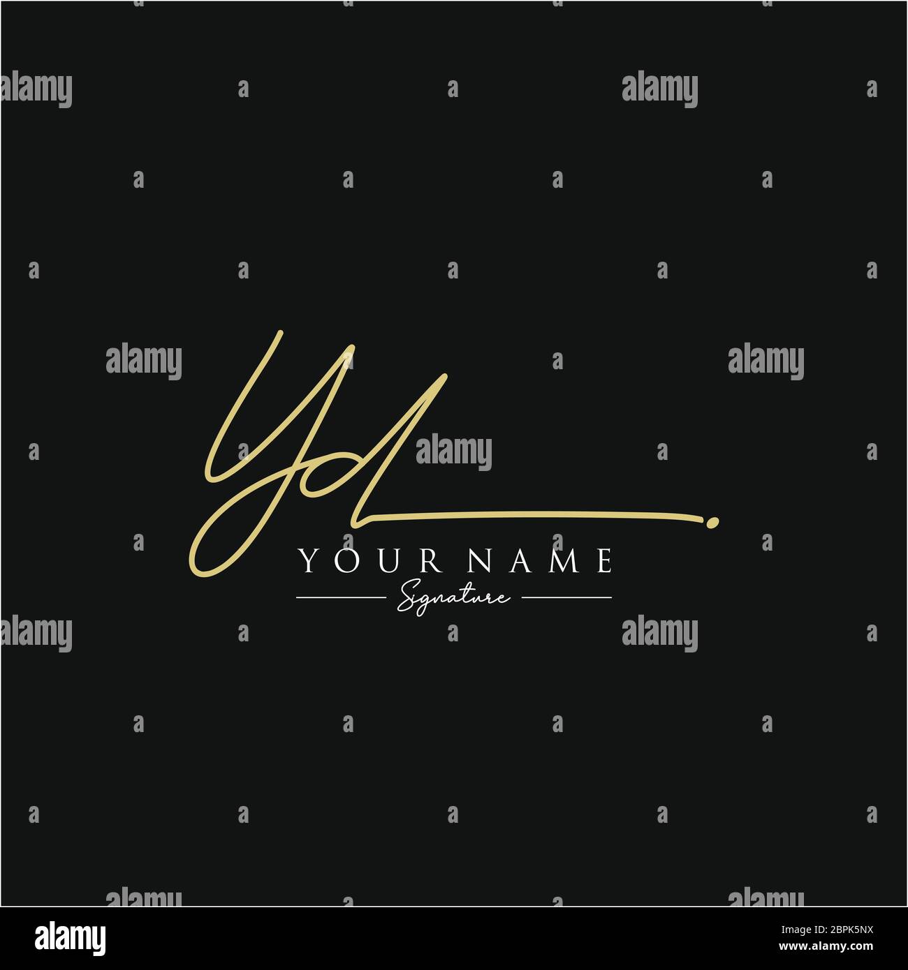 Yd alphabet Stock Vector Images - Alamy