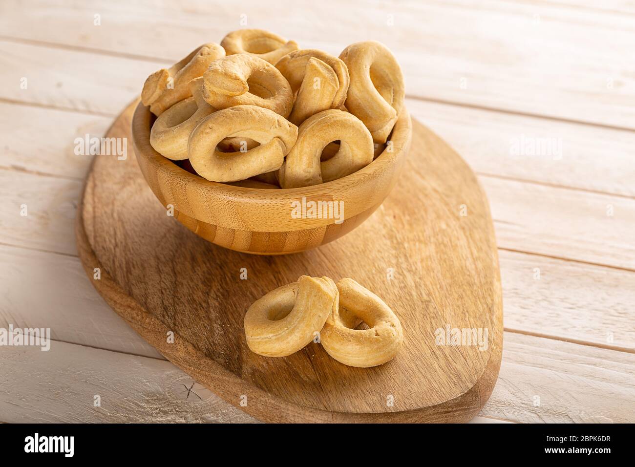 Taralli are snack food, a type of bread common throughout the southern ...