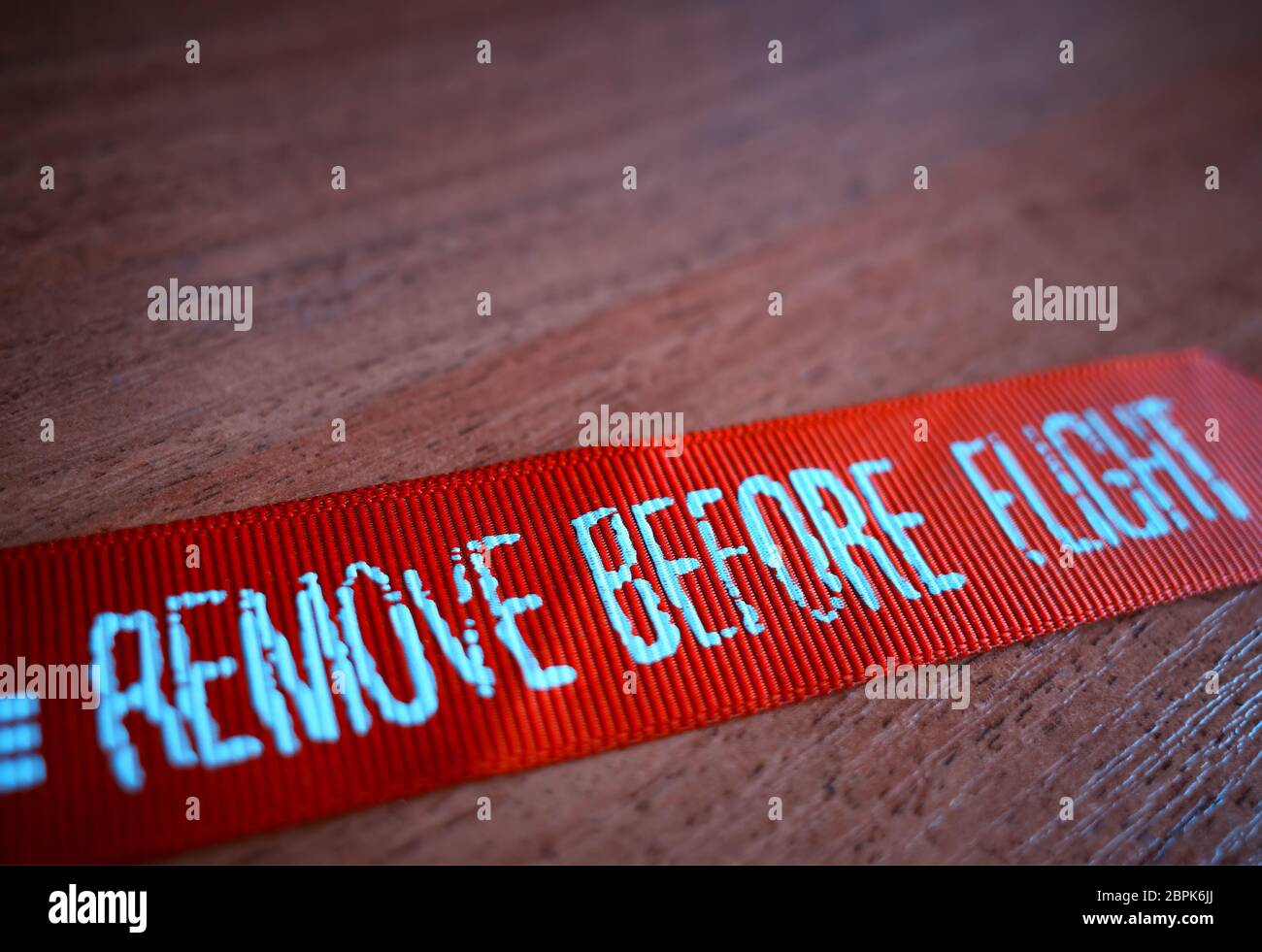 Remove before flight ribbon hi-res stock photography and images - Alamy