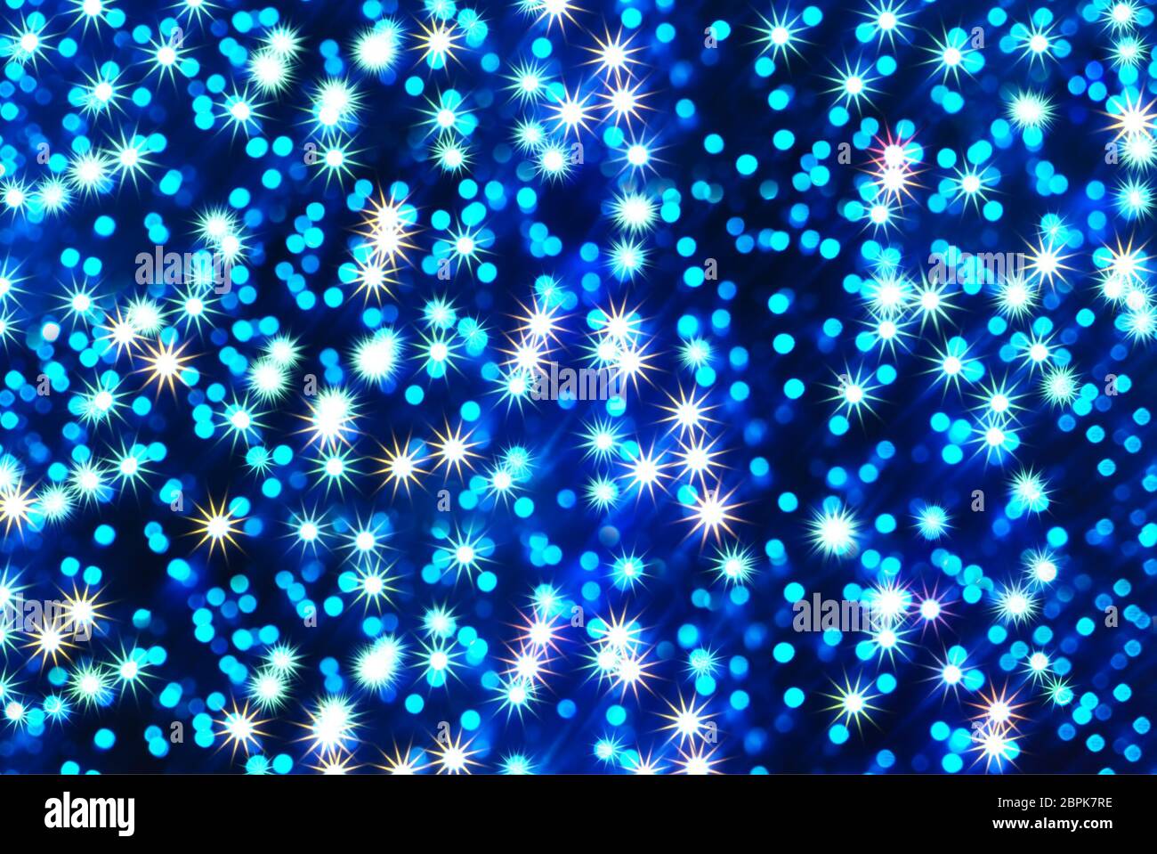 Star shaped blue snow illustration background Stock Photo - Alamy