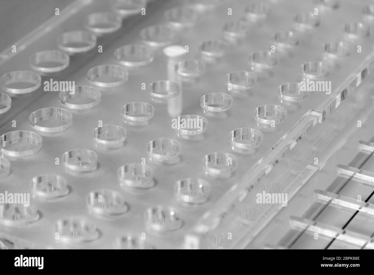 Sample rack Black and White Stock Photos & Images - Alamy