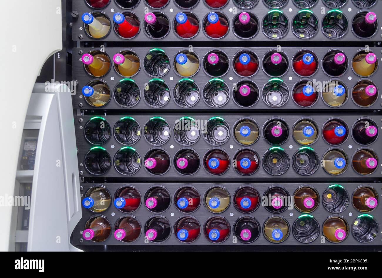 detail shot showing a incubator for blood cultures Stock Photo - Alamy