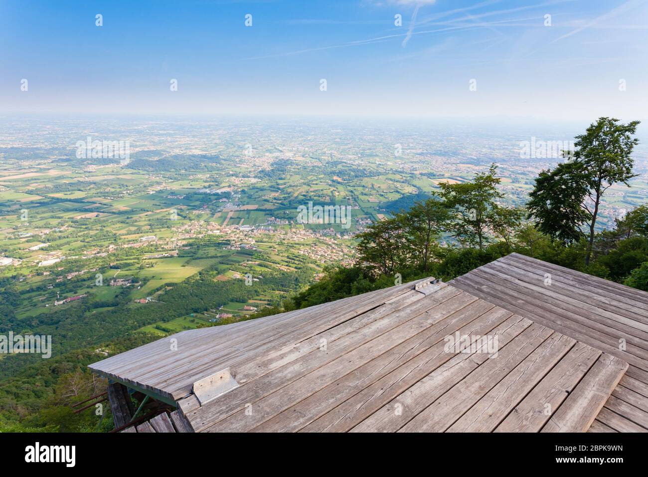 Paragliding platform view from above. Paragliding, extreme sports Stock ...
