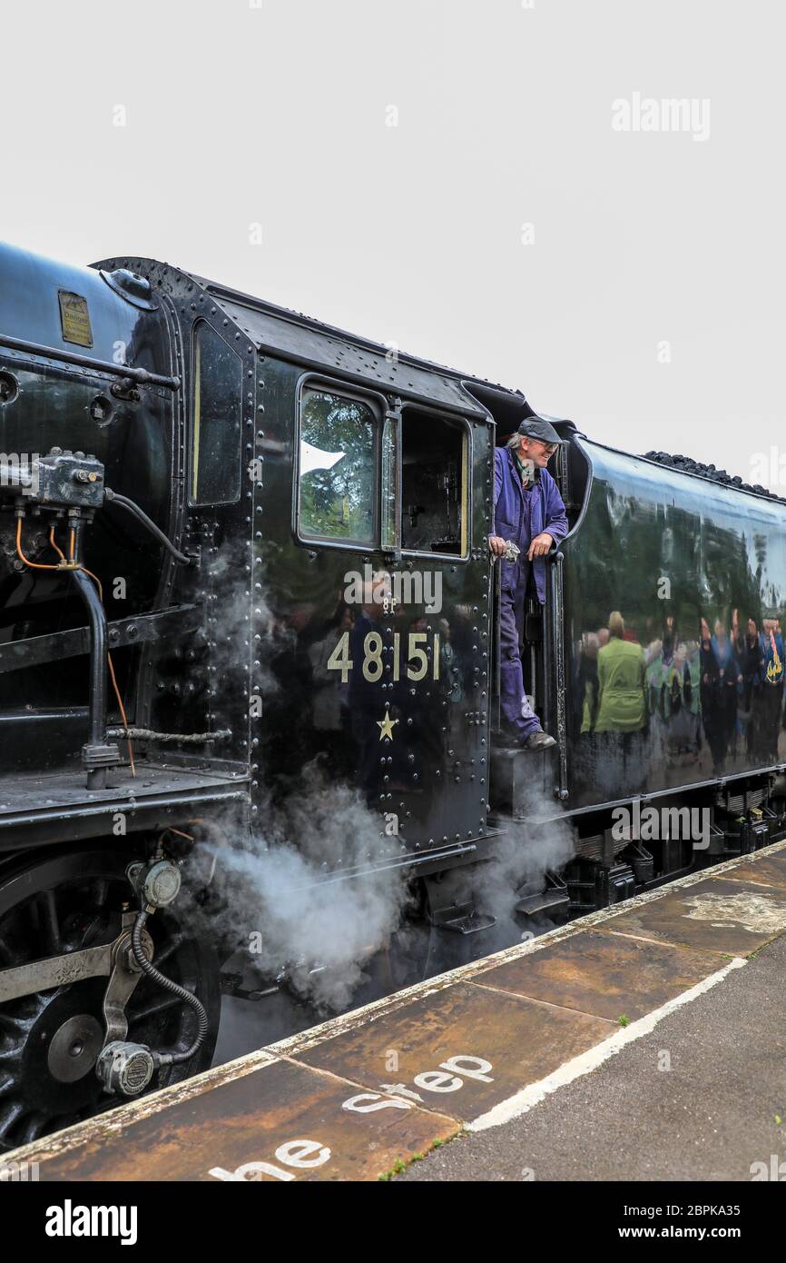 Lms stanier class 8f steam locomotive hi-res stock photography and ...