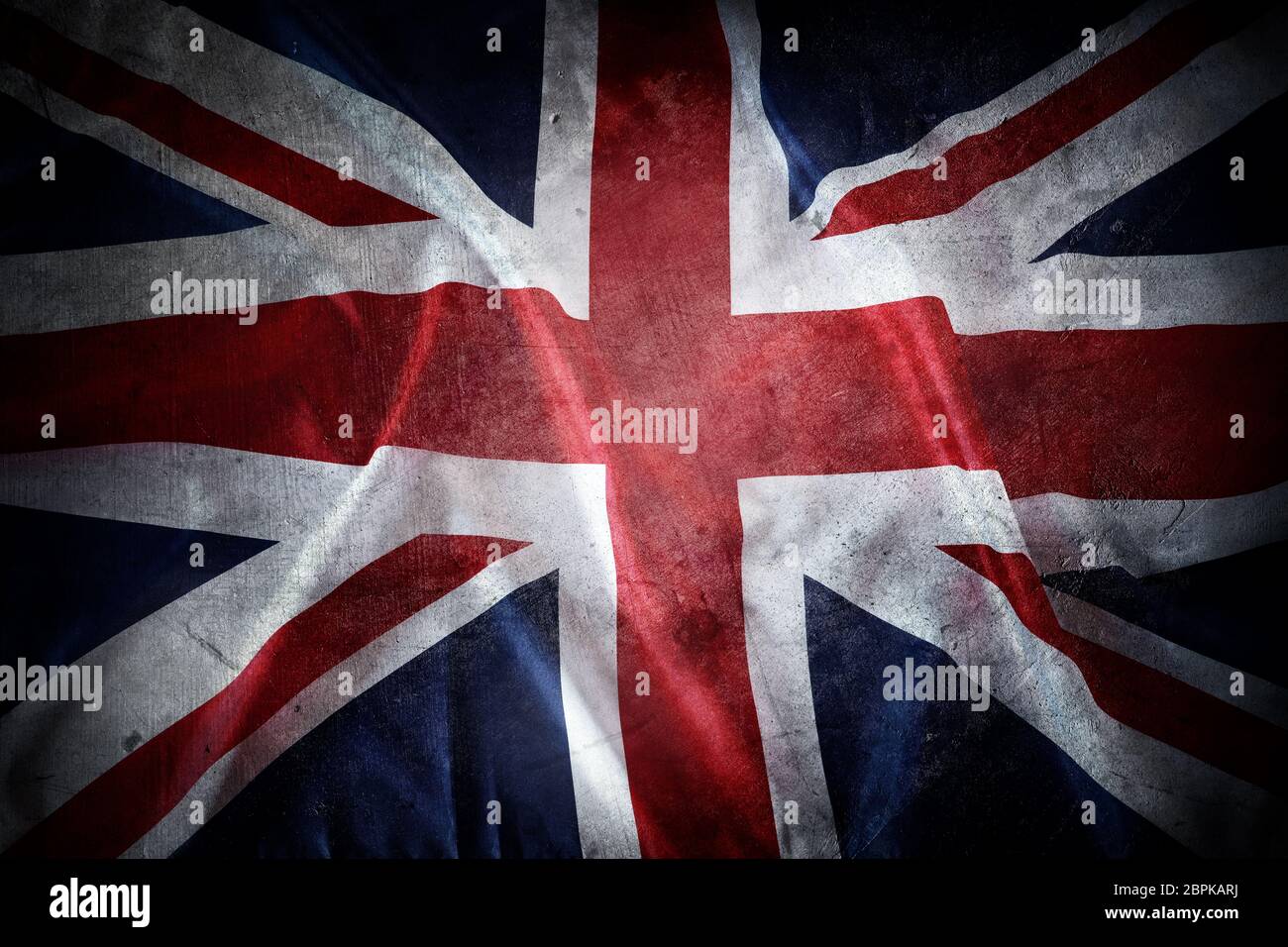 Closeup grunge union jack hi-res stock photography and images - Alamy