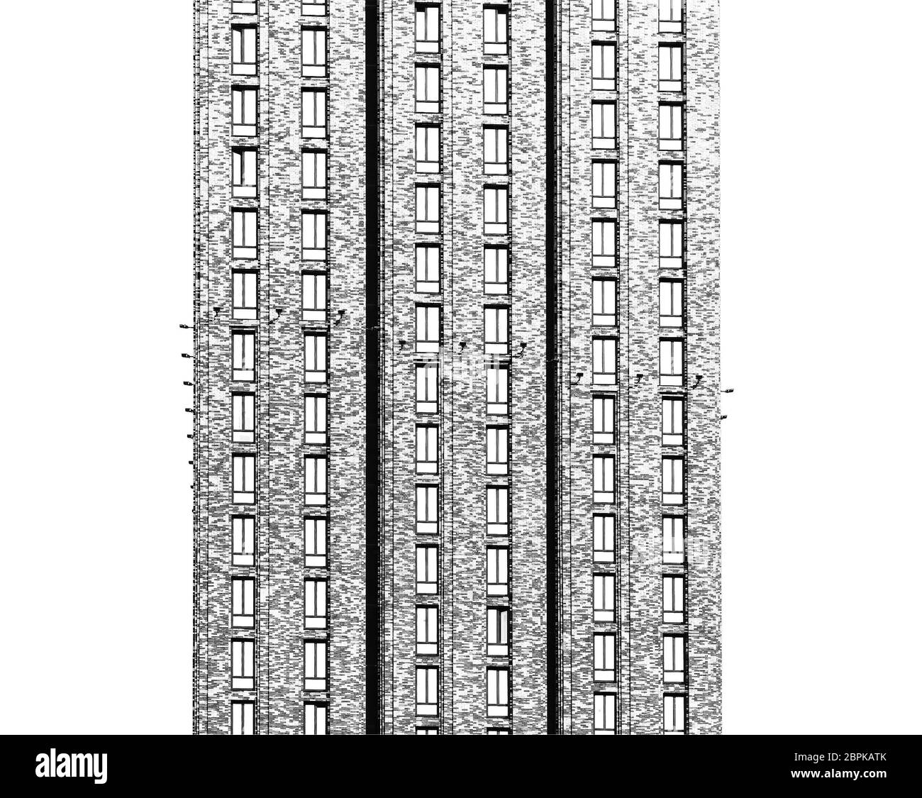 Minimal skyscraper architecture background Stock Photo - Alamy