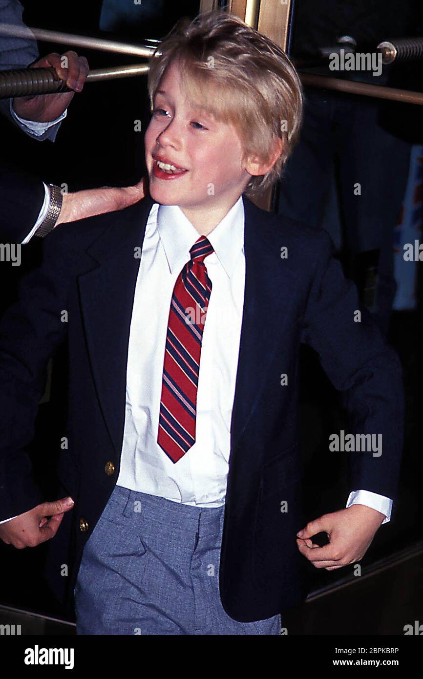 Macaulay Culkin At The Dw Griffith Awards , New York City. 03-04-1991 ...