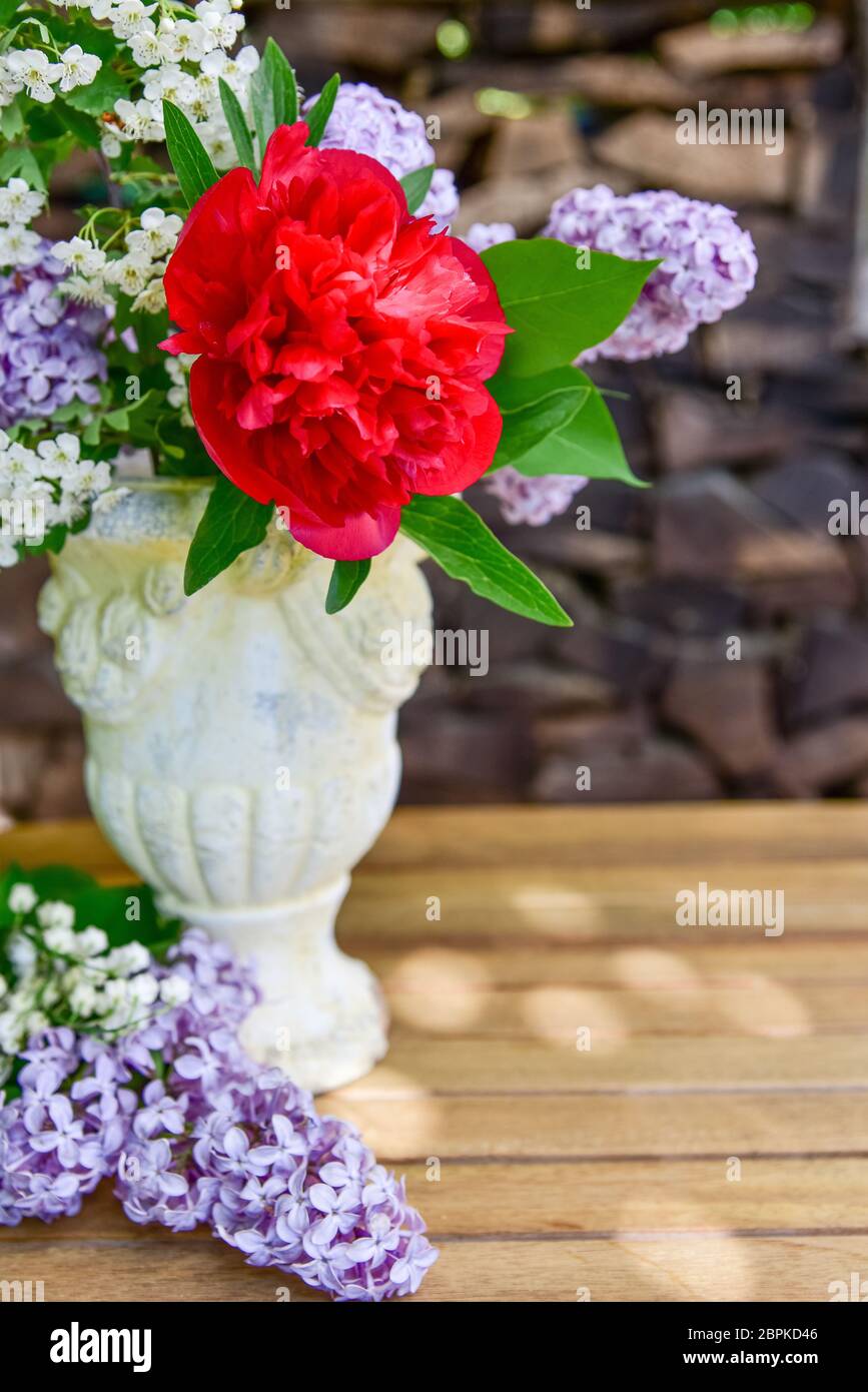 Peony map hi-res stock photography and images - Alamy