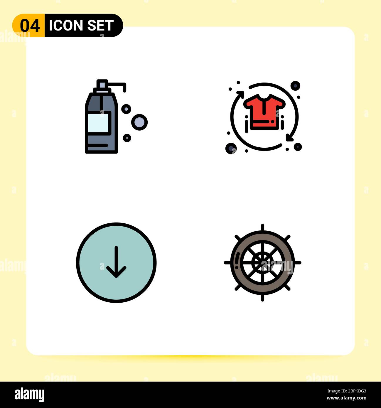 Cleaning process for clothing Stock Vector Images - Alamy