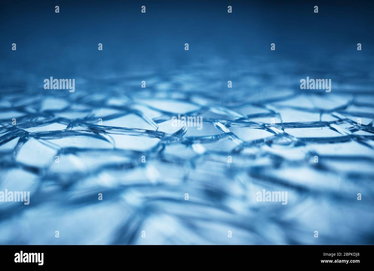 Blue frozen ice texture background Stock Photo - Alamy