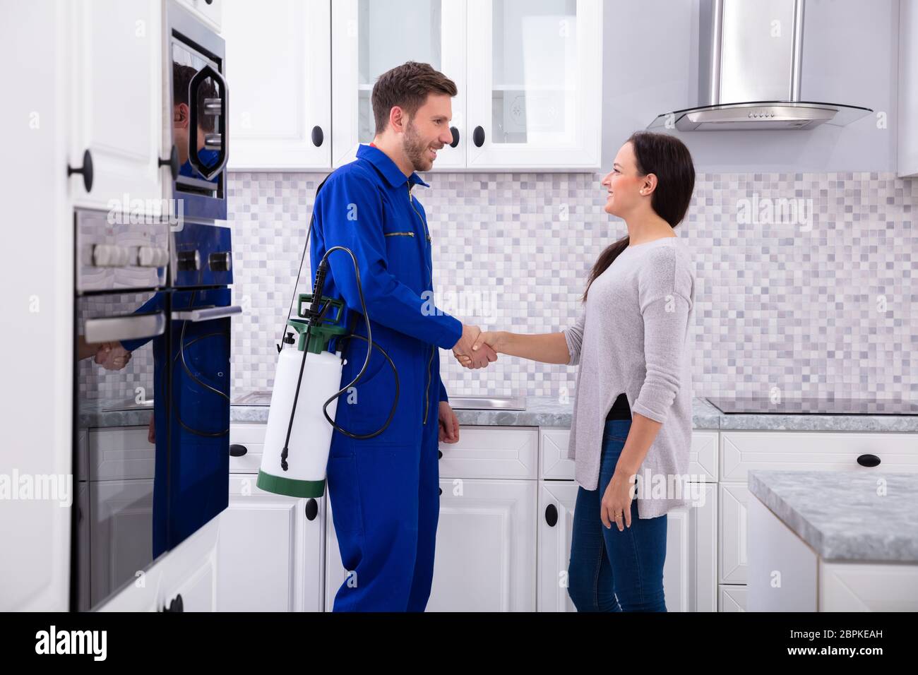 Woman Exterminator High Resolution Stock Photography and Images - Alamy