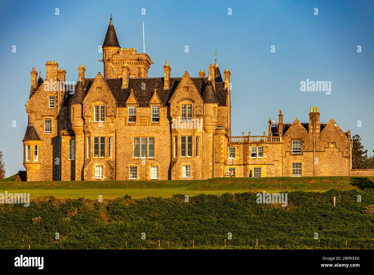 Glengorm Castle on the Isle of Mull, Scotland Stock Photo - Alamy