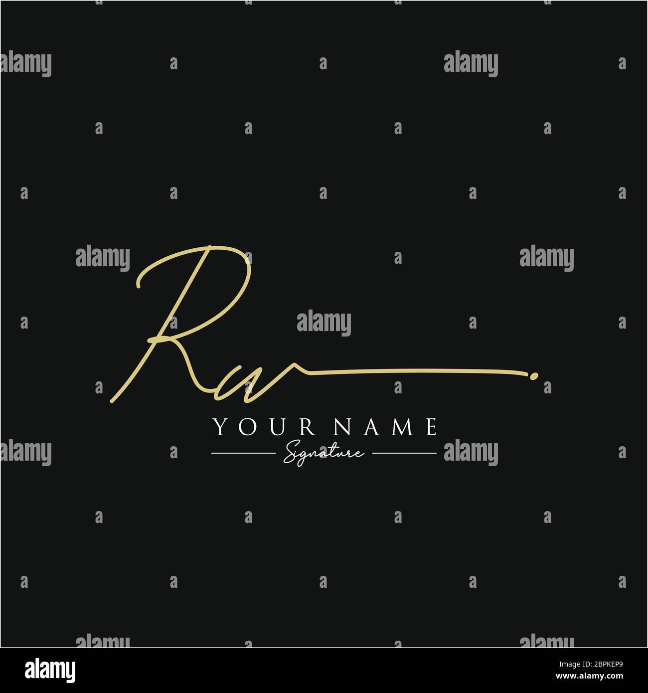 Rw alphabet Stock Vector Images - Alamy