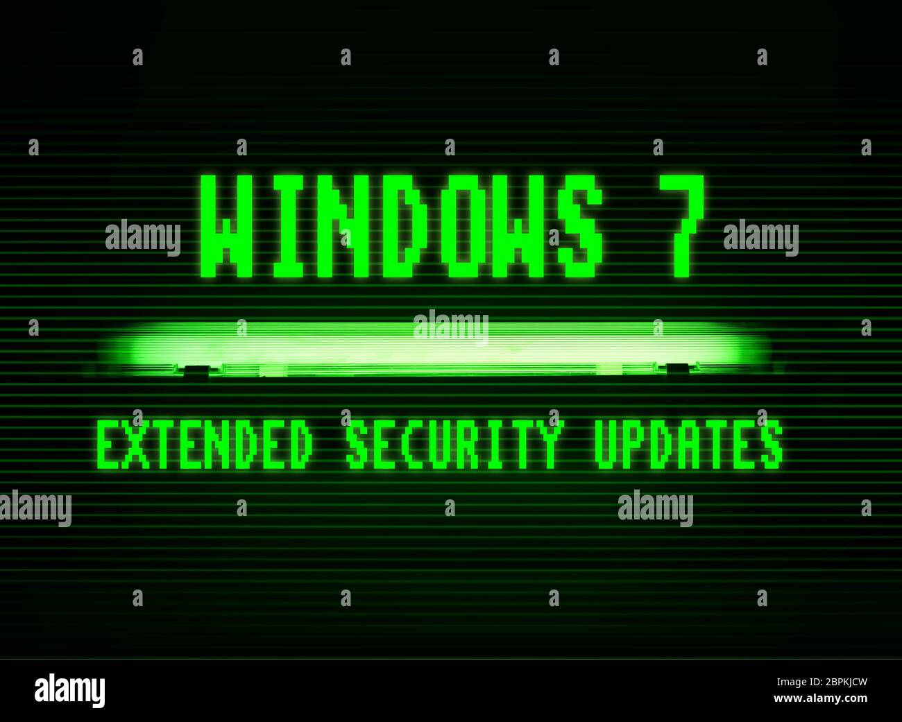 NORWAY, OSLO, January 11, 2020: Windows 7 EOL Extended Security Updates ...