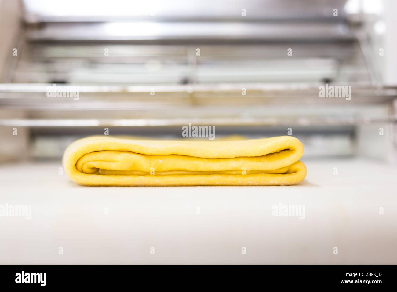 puff pastry used as a base for desserts Stock Photo - Alamy
