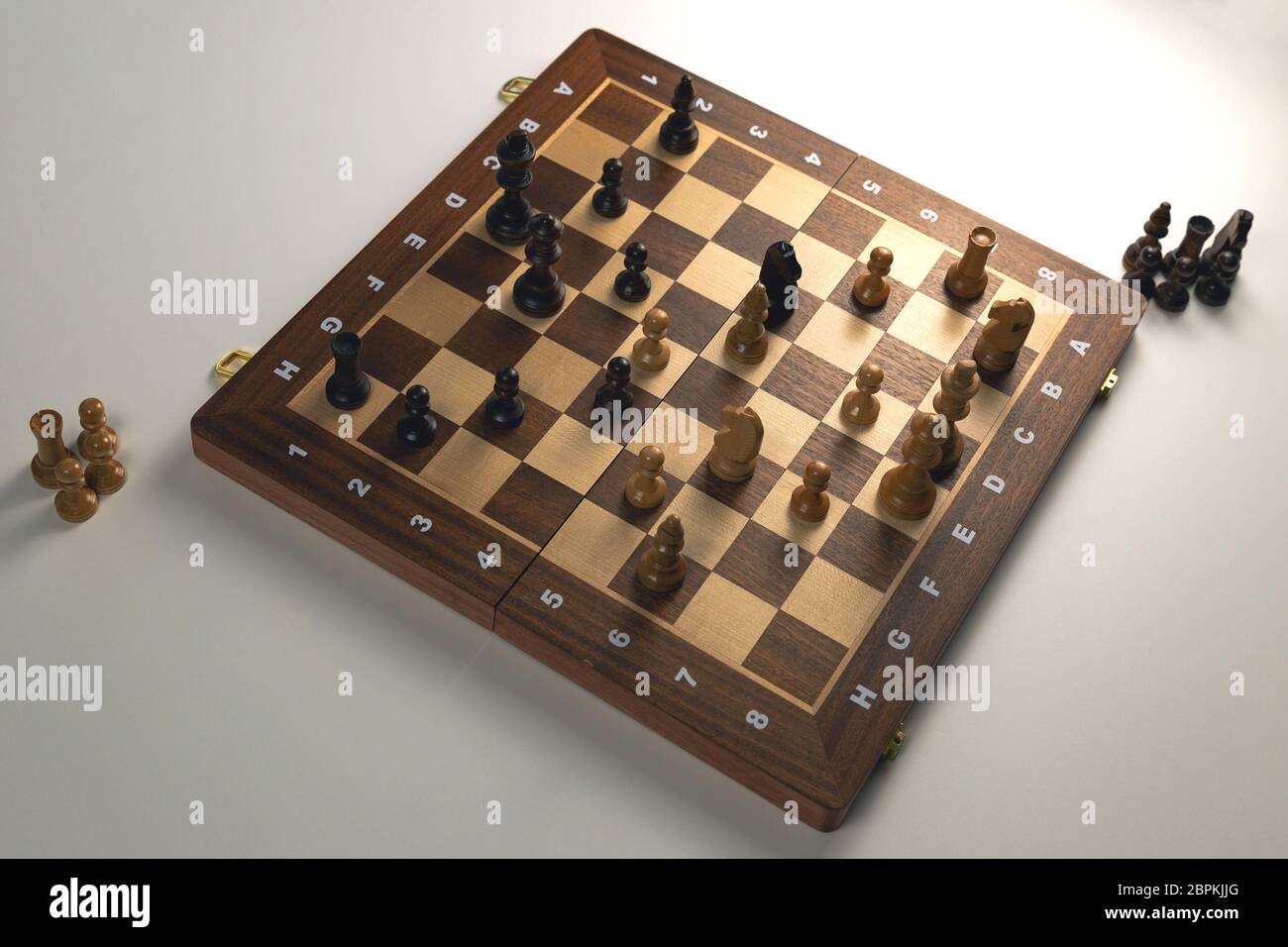 Chess board. Strategy, management or leadership concept Stock Photo - Alamy