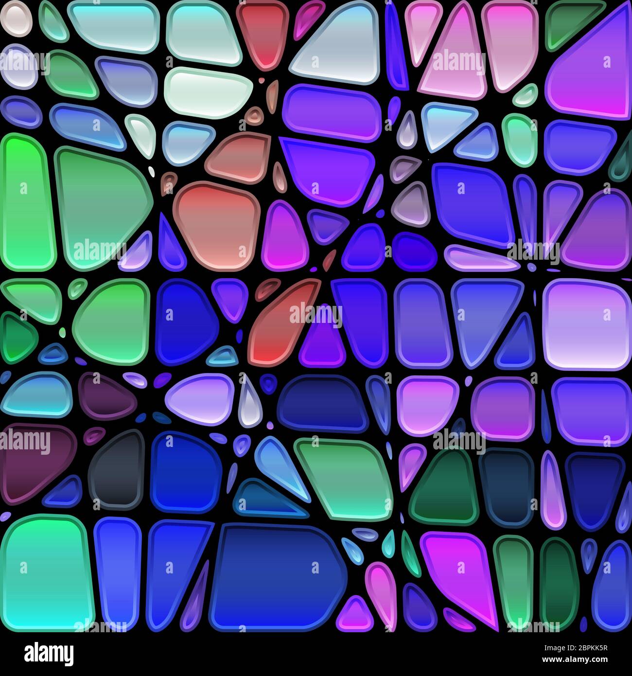abstract stained-glass mosaic background Stock Photo - Alamy