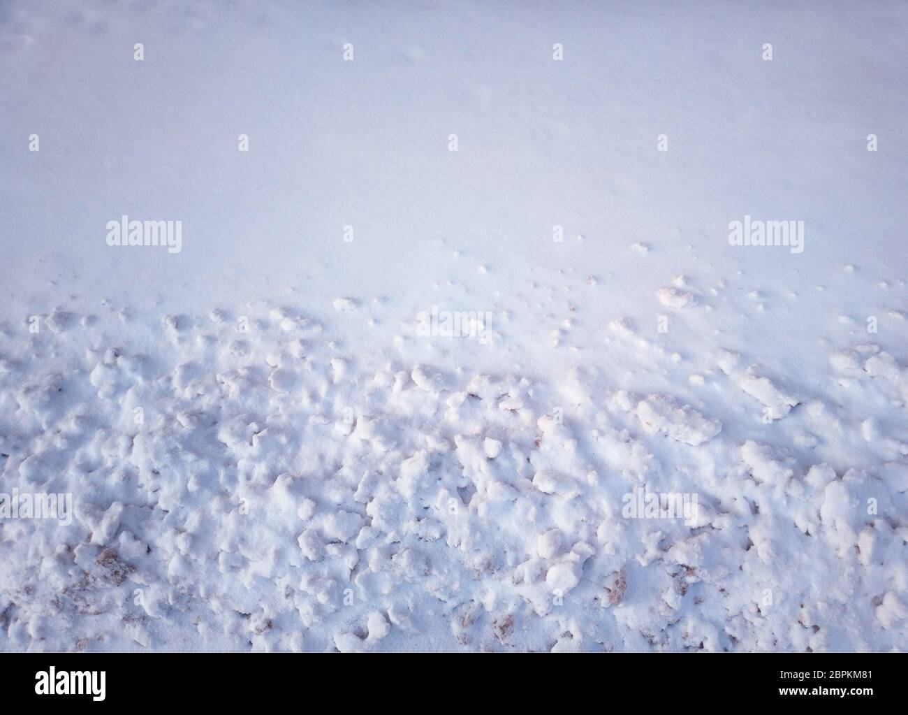 Bottom aligned heap of snow background Stock Photo - Alamy