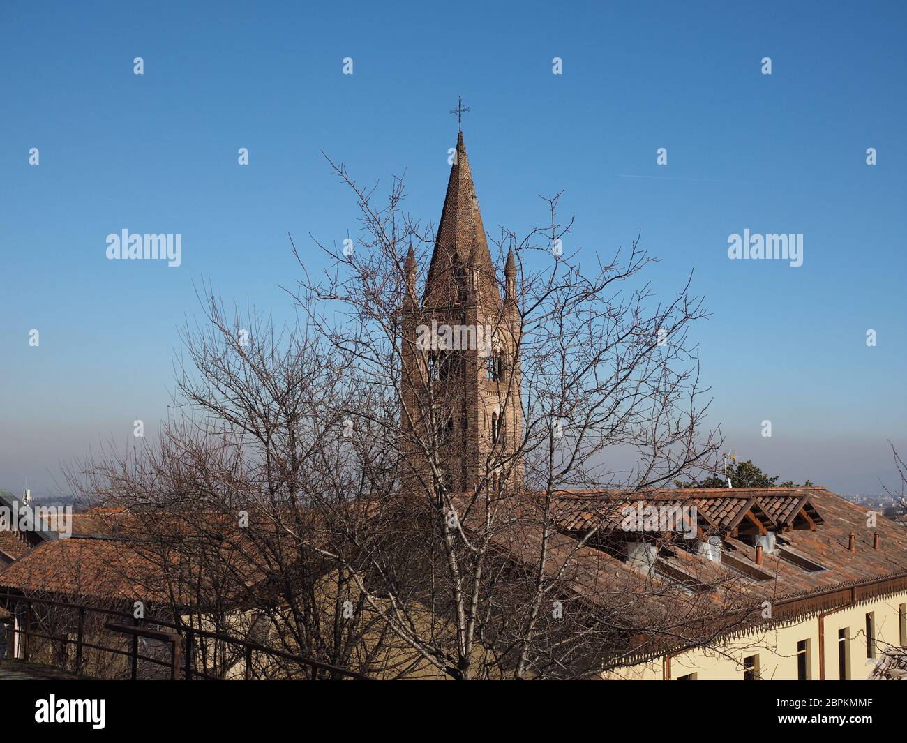 View of the old city centre of Rivoli, Italy Stock Photo - Alamy