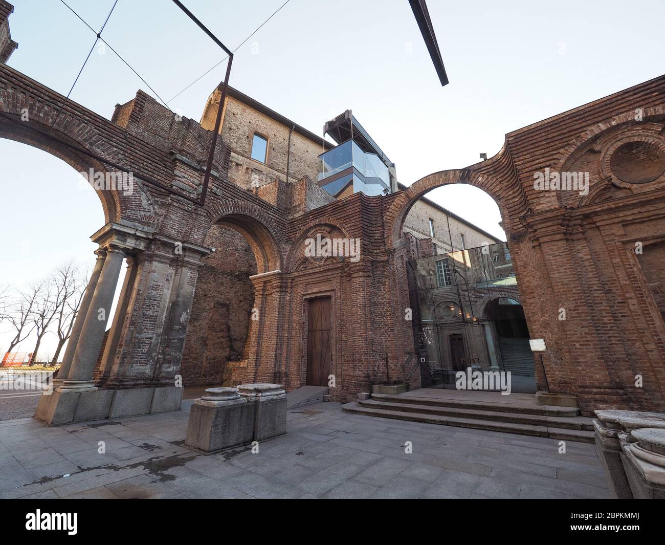 Castello di Rivoli castle in Rivoli, Italy Stock Photo - Alamy