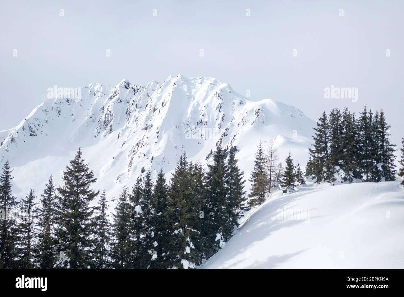 Rettenstein mountain in the austrian alps Stock Photo - Alamy