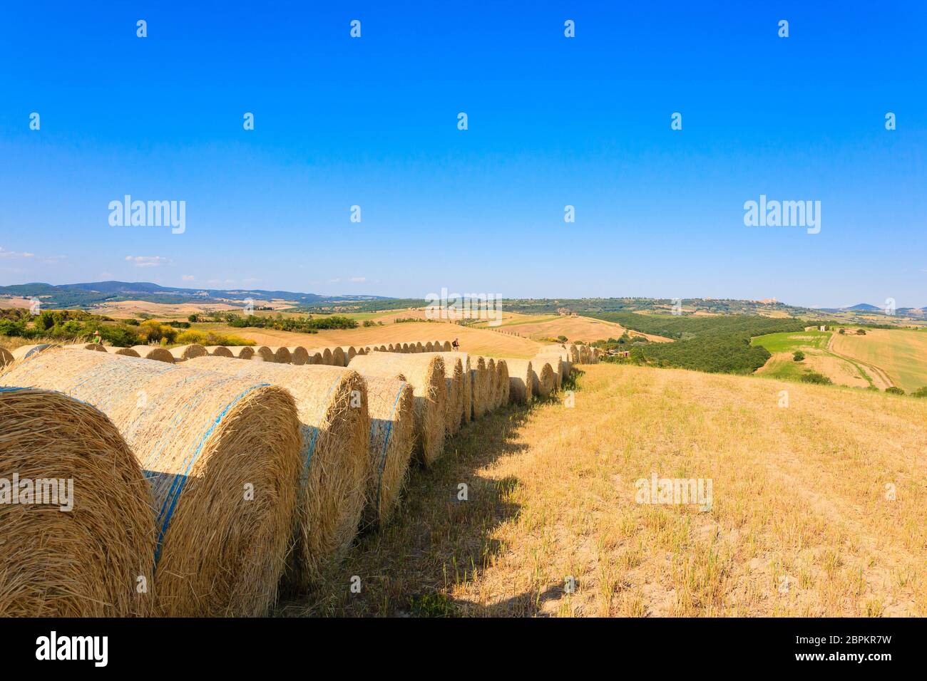 Tuscany hills landscape, Italy. Rural italian panorama Stock Photo - Alamy
