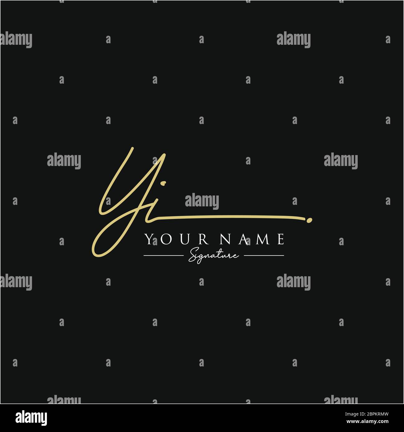 Yi font Stock Vector Images - Alamy
