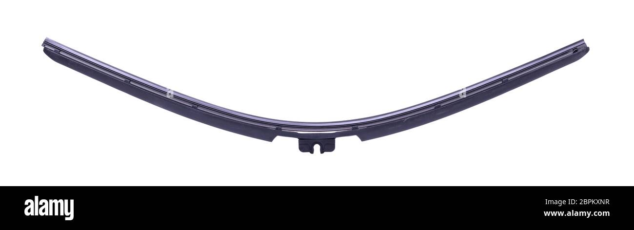 Windscreen wiper isolated on a white background Stock Photo - Alamy